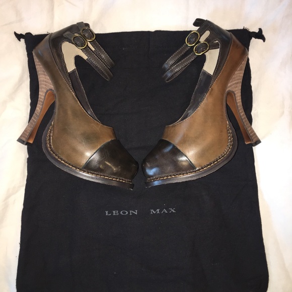 Leon Max | Shoes | Leon Max Of Max Studio Platform Heel Nwot | Poshmark